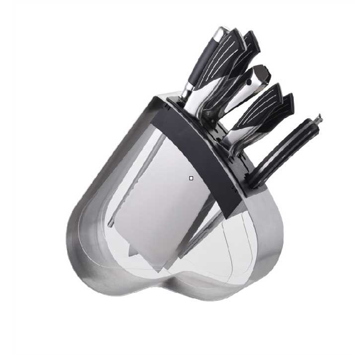 Bộ dao 7 món ATG Diamond - 555 plus |Chất liệu inox bền bỉ, sắc bén