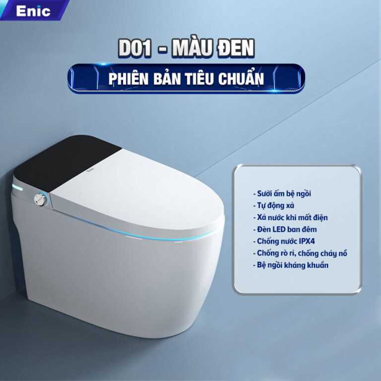 Bồn cầu thông minh Enic SMART D01 Chính hãng, giá tốt nhất