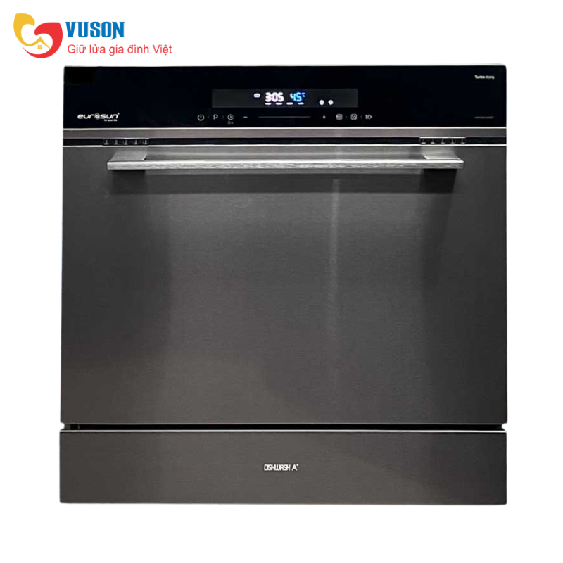 Máy rửa bát 8 bộ Eurosun SMS58EU09BT | Công nghệ Đức