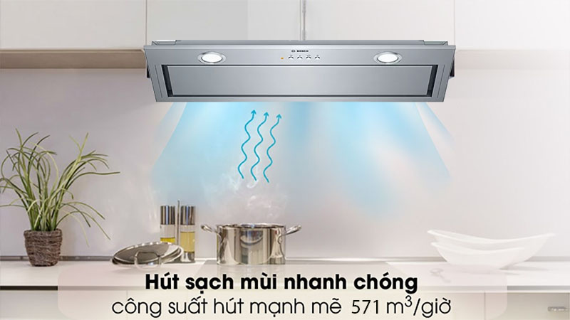 Máy hút mùi âm tủ Bosch EUC.DFS097K51 |Made in Germany